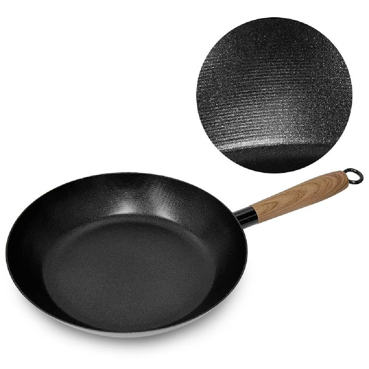 인덕션 후라이팬 원형 무쇠 코팅프라이팬 24cm 홈플러스 택배배송