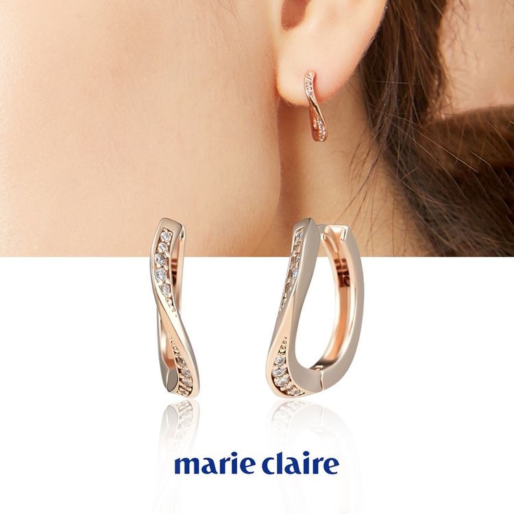 마리끌레르 지나 귀걸이 Mcer039s 14k Gold Plated 홈플러스 택배배송