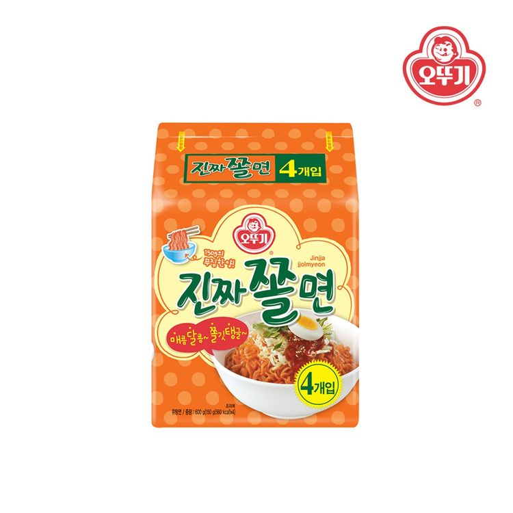 오뚜기 진짜쫄면 멀티팩 150gx4 X 8개32봉 홈플러스 택배배송