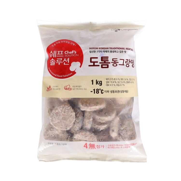 풍성하고 깊은 맛 백설 냉동 도톰동그랑땡 1kg 홈플러스 택배배송