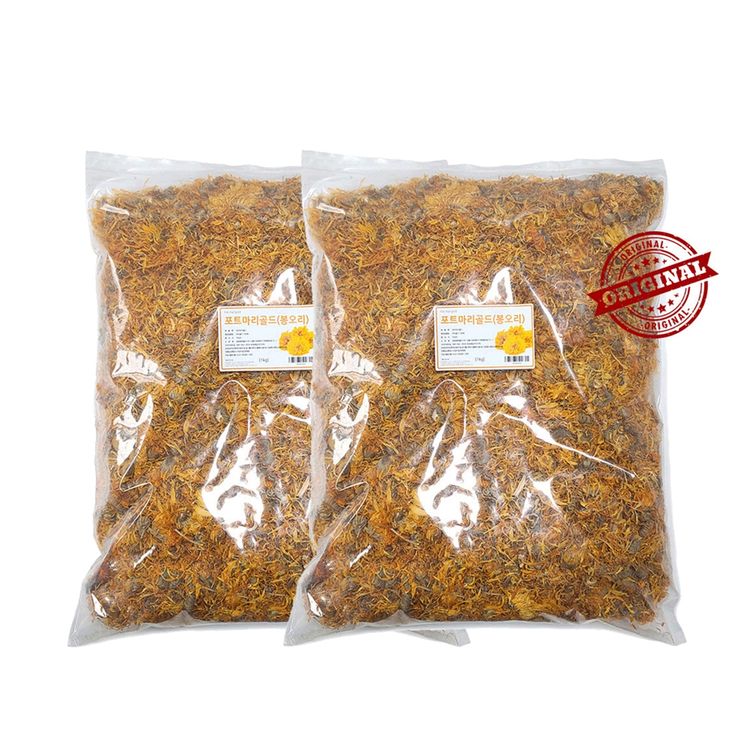 메리골드꽃차 마리골드 메리골드차 국화 금잔화 꽃봉오리 1kg 2개 홈플러스 택배배송