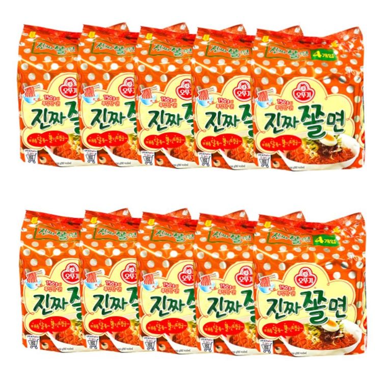 오뚜기진짜쫄면 진짜쫄면 쫄면라면 10봉 40개입 홈플러스 택배배송