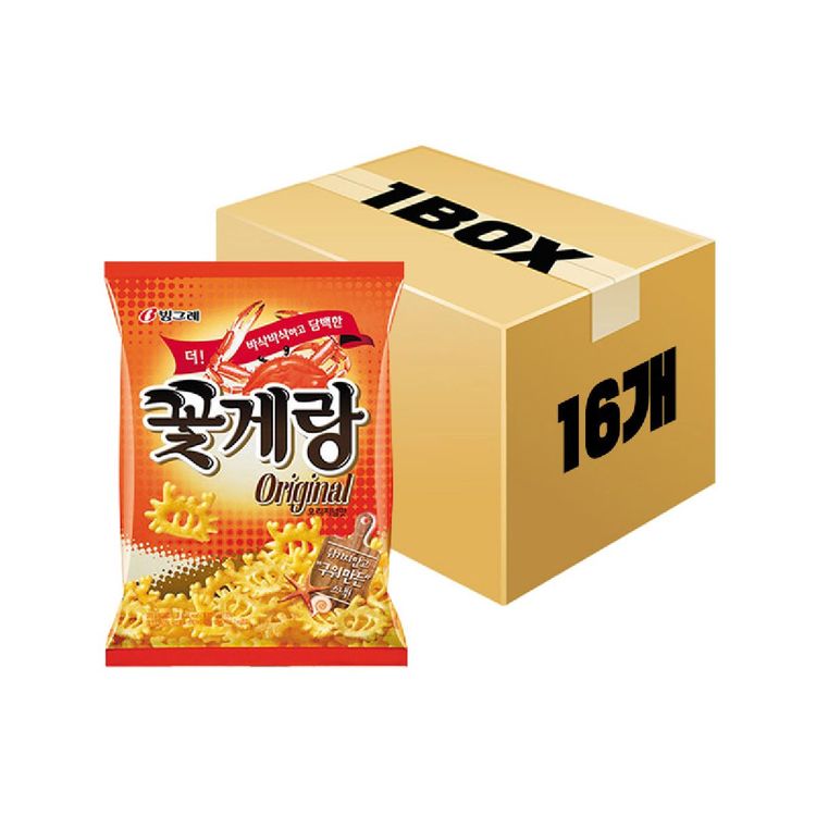 빙그레 꽃게랑 오리지널 70g x 16개 x 1박스 | 홈플러스 택배배송