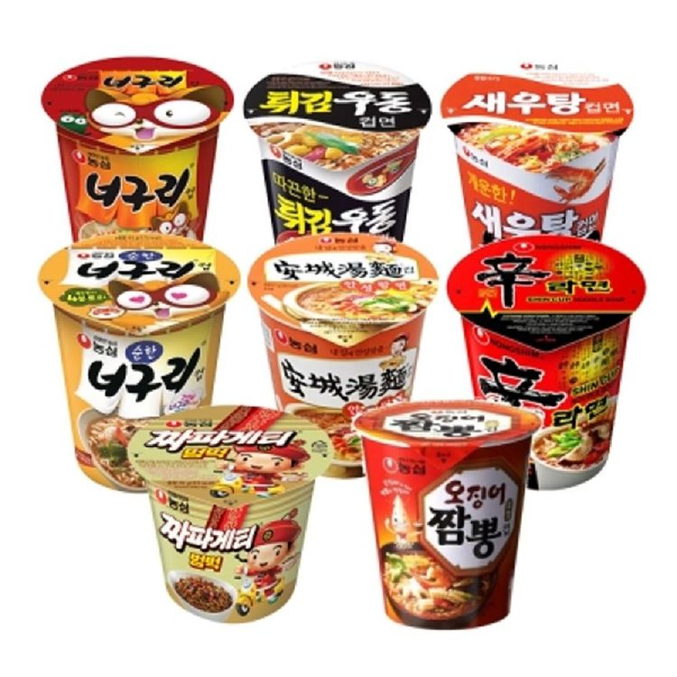 농심 소컵 오징어짬뽕x6컵짜파게티 범벅x6컵튀김우동x6컵 홈플러스 택배배송