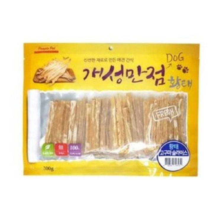 개성만점 황태고구마 슬라이스 300g 홈플러스 택배배송