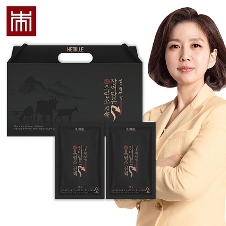 김소형 장어담은 흑염소 진액 70ml X 30포 홈플러스 택배배송