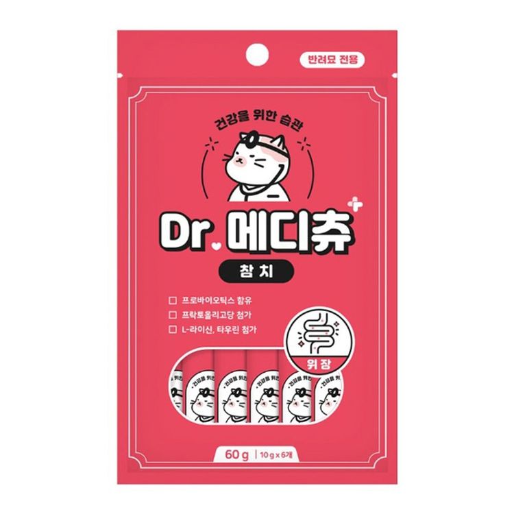 냥이스틱 고양이 메디츄 참치위장 60g 1p 츄르 반려묘 냥이 홈플러스 택배배송
