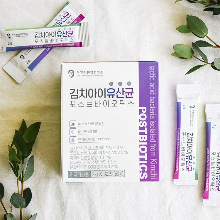 정가진면역연구소 김치아이유산균 포스트바이오틱스 2g X 30포60g 홈플러스 택배배송