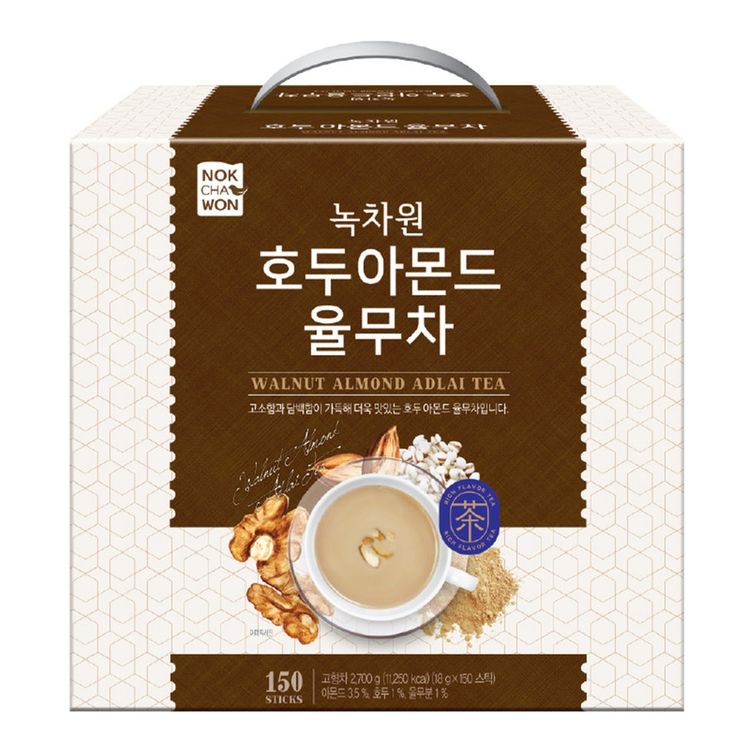녹차원 호두 아몬드 율무차 150t 2700g 홈플러스