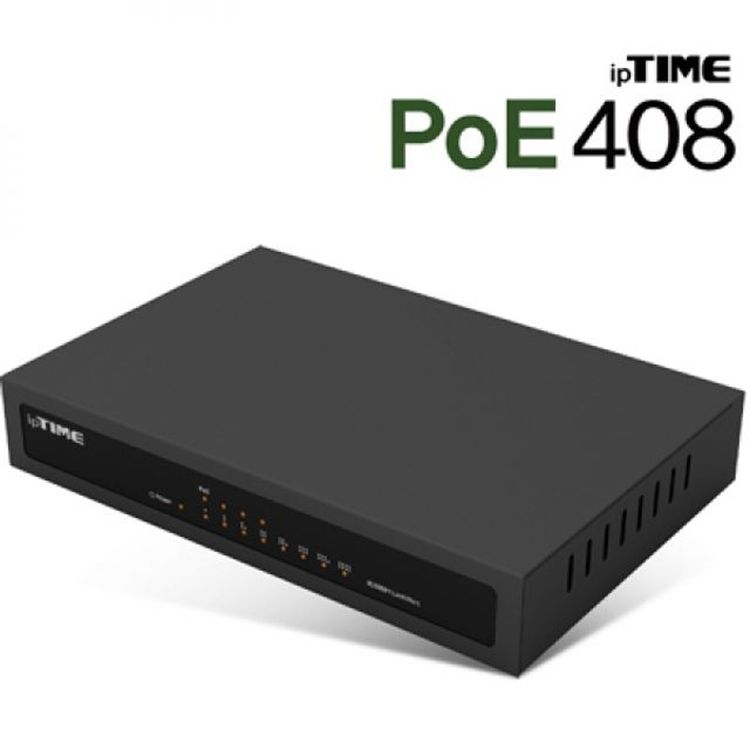 아이피타임 Poe408 8포트 스위칭 허브4포트 Poe 홈플러스 택배배송