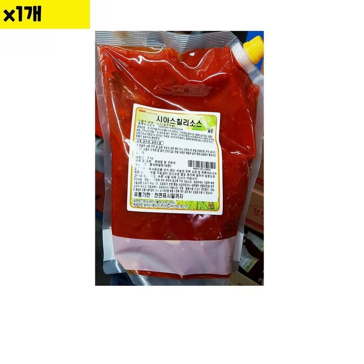 식자재 시아스 블랙스테이크용 칠리소스 2kg 낱개 홈플러스 택배배송