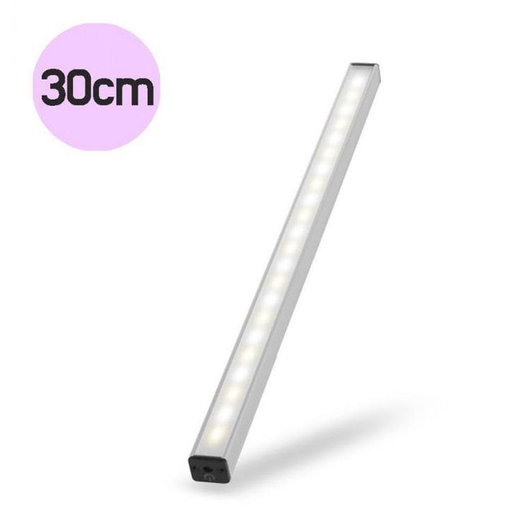 Coms Usb 책상 주방 램프 터치 스위치 Led바 30cm 홈플러스 택배배송