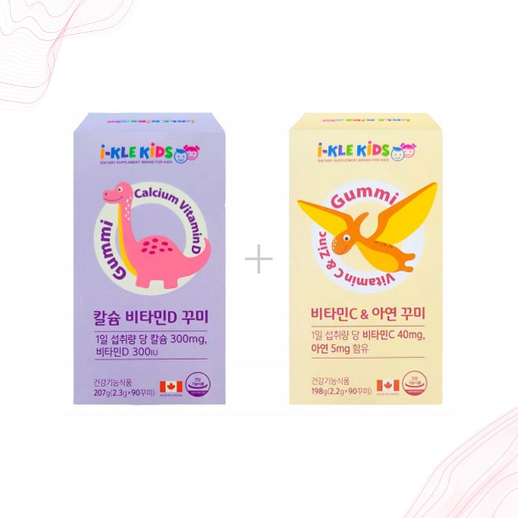 Ikle 키즈 칼마디 아연 비타민c 젤리 세트 홈플러스 택배배송