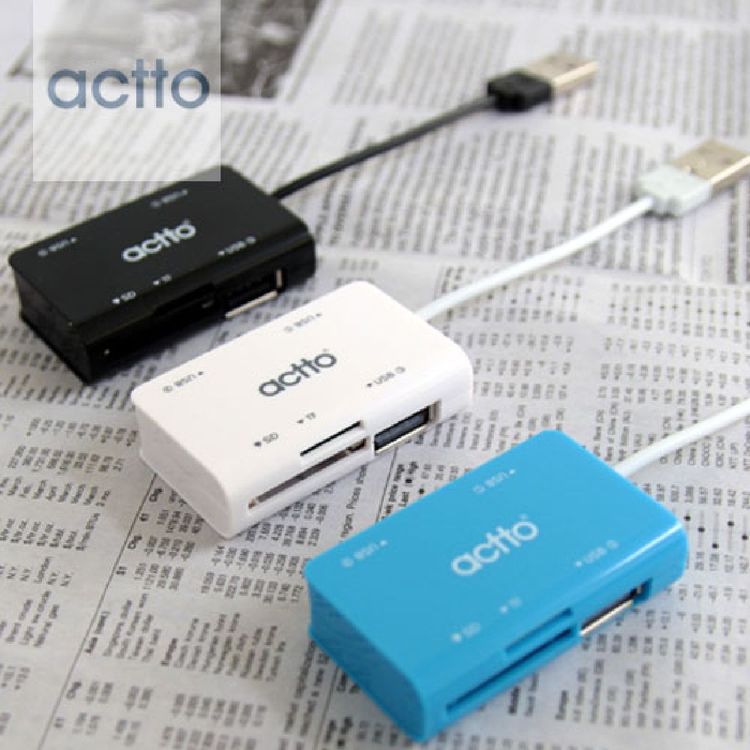 엑토 카드리더기겸용허브 Crh 06 3개의usb포트sd메모리카드와tf메모리카드사용가능 홈플러스 택배배송