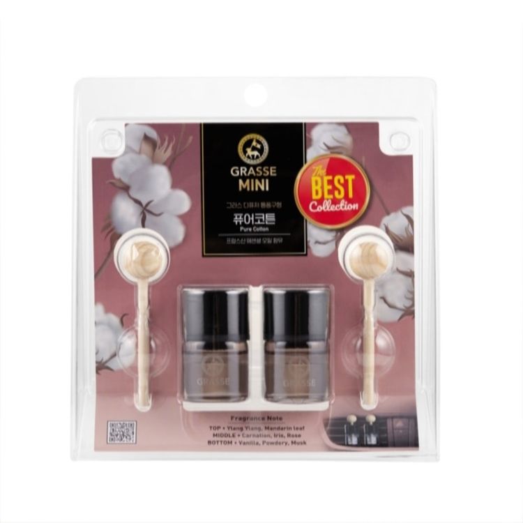 불스원 그라스통풍구 디퓨저 퓨어코튼 10ml 홈플러스