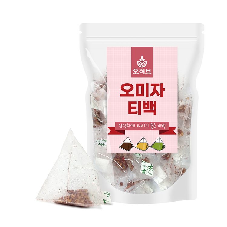 오미자 티백차 100개 물대신차 오미자차 홈플러스 택배배송