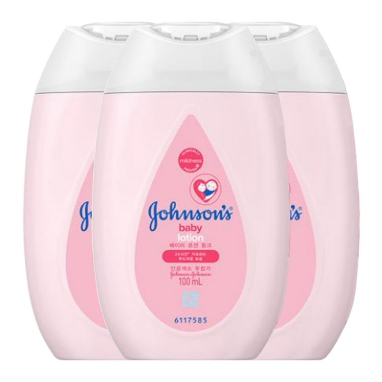 존슨즈 베이비 로션 핑크 100ml X 3개 홈플러스 택배배송