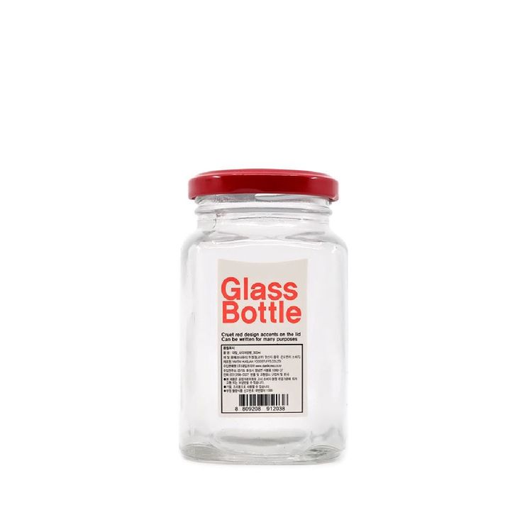 Kp 다용도 사각유리병중300ml 조미료 향신료 양념병 홈플러스 택배배송