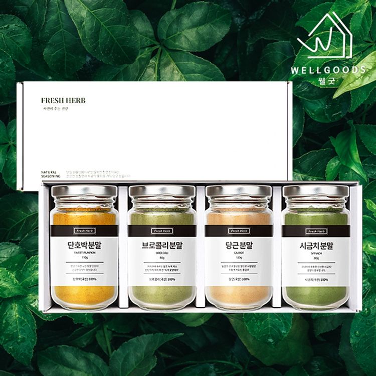 정성담은 자연조미료 4종 선물세트 3b단호박외 3종 홈플러스 택배배송