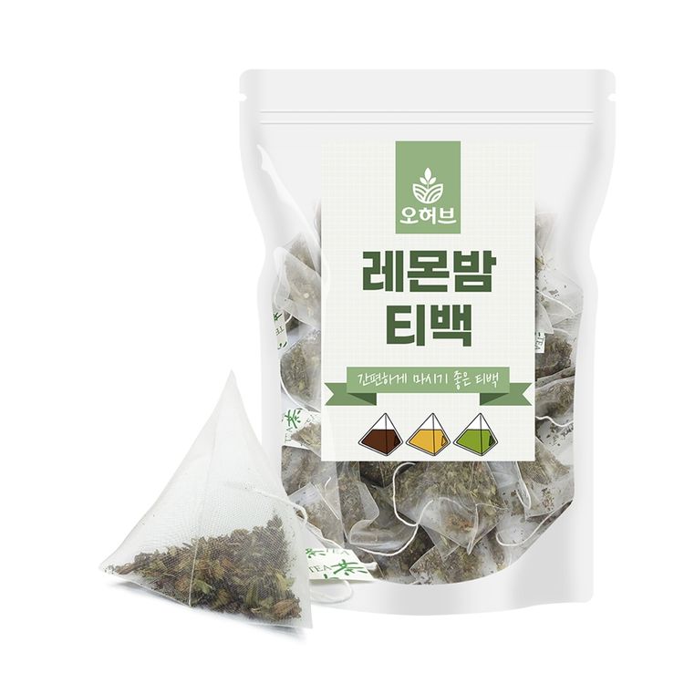 레몬밤티 레몬밤차 레몬밤 삼각티백차 100개 허브차 홈플러스 택배배송