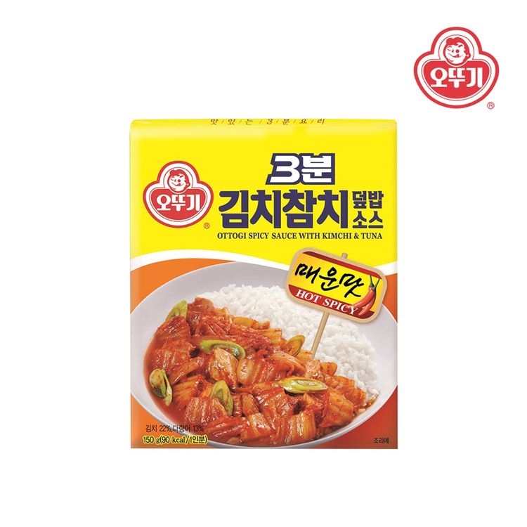 오뚜기 3분 김치참치덮밥소스 150g X 24개1박스 홈플러스 택배배송