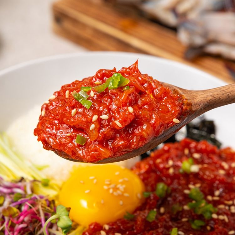 ★양념새우장150g증정★ 통꽃게 순살양념게장 150g X 2팩 홈플러스 택배배송
