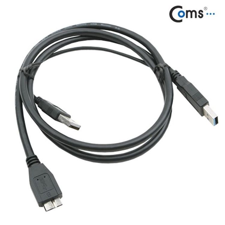 Coms Micro B외장하드 전용 Usb 30 케이블 60cm 홈플러스 택배배송