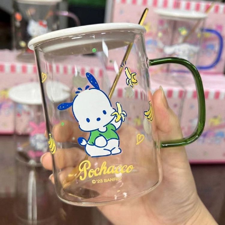 포차코 뚜껑 유리컵 숟가락 세트 360ml 홈플러스 판매자택배