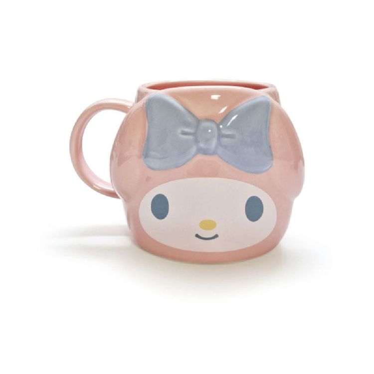 마이멜로디 캐릭터 입체 손잡이 도자기 머그컵 390ml 홈플러스 택배배송