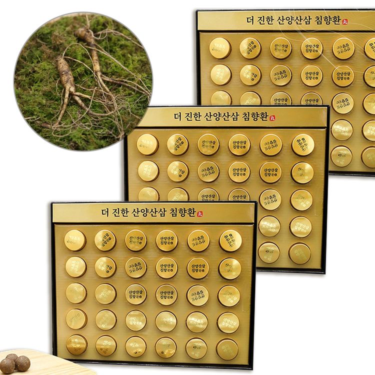 D Farm 국산 더진한 산양삼 산양산삼 침향 환 90정 홈플러스 택배배송