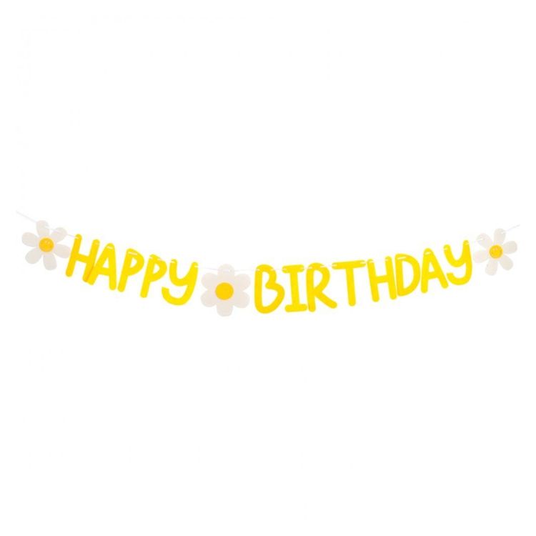 Pw 데이지생일파티가랜드옐로우 기념일 장식 소품 홈플러스 택배배송
