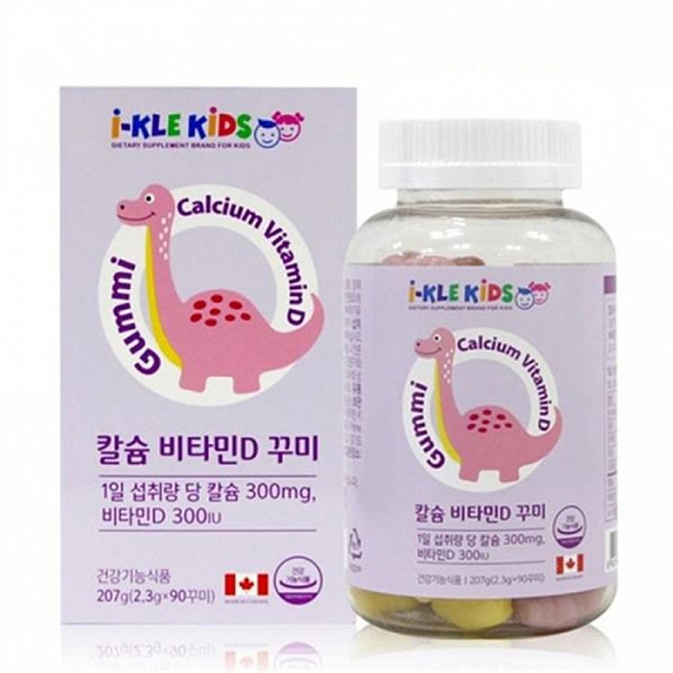 아이클키즈 칼슘 비타민d 어린이 꾸미 90정 홈플러스 택배배송