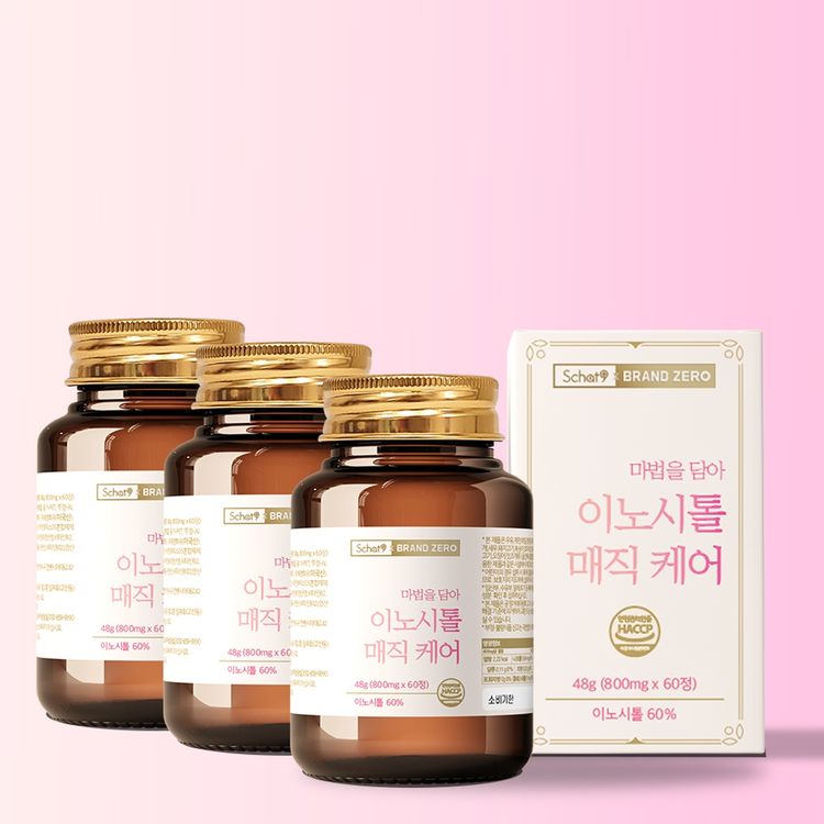 스캇나인 비건 여성 미오 100 식물성 이노시톨 콜린 엽산 매직케어 60정 X 3개 홈플러스 택배배송