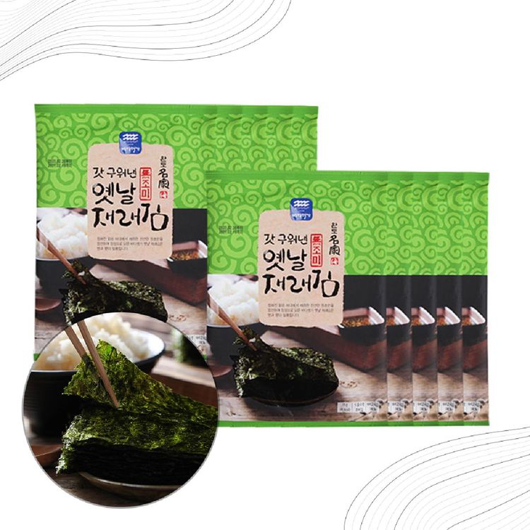바다명가 국산 무조미 전통 재래김 15g 10봉 벌크용 홈플러스 택배배송