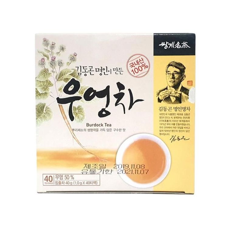 우엉차 40티백 건강한차 순수한차 탕비류 명인이만든 홈플러스 택배배송