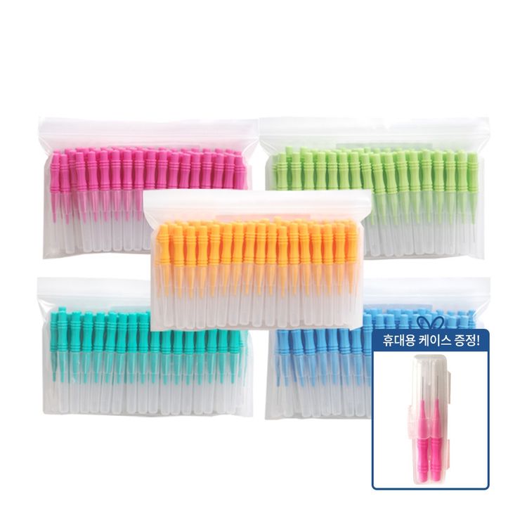 엠에스 치간칫솔 I형 Ssss04mm 50p X 2팩 총100p 홈플러스 택배배송