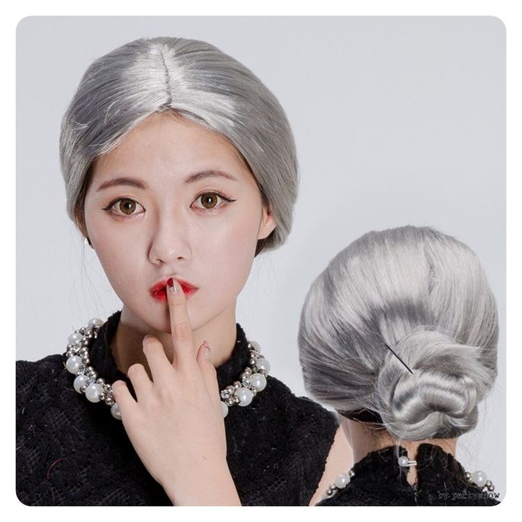 Pwm Dk 실용적인 N6191b08c2b 파티가발 할머니가발실버 홈플러스 택배배송