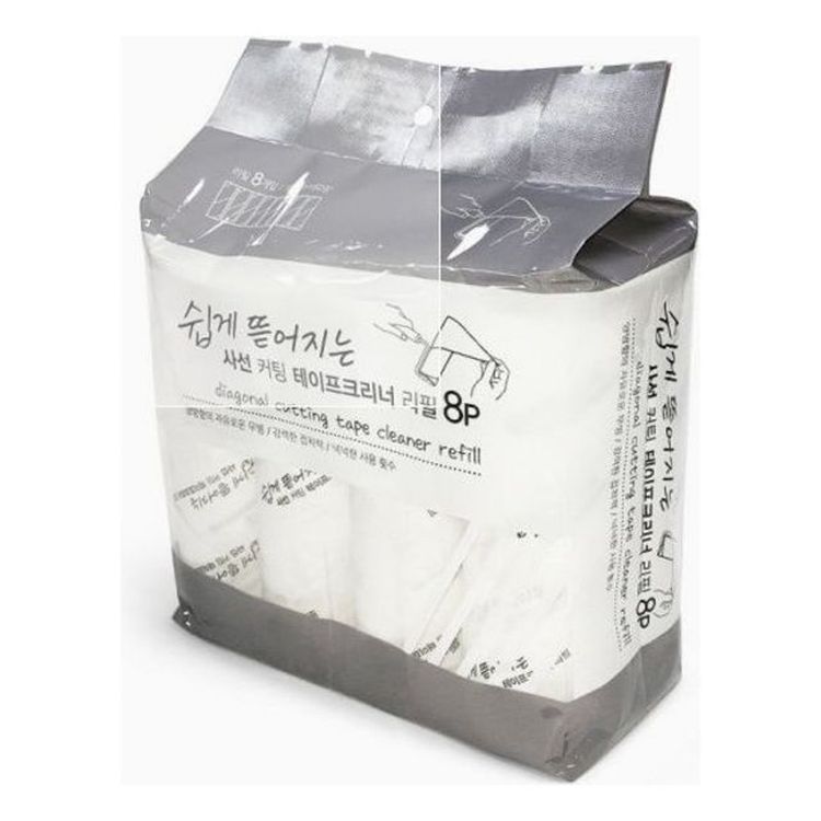삼정크린 N3011bc0537 사선 커팅 테이프 크리너 리필용 대8p 홈플러스 택배배송
