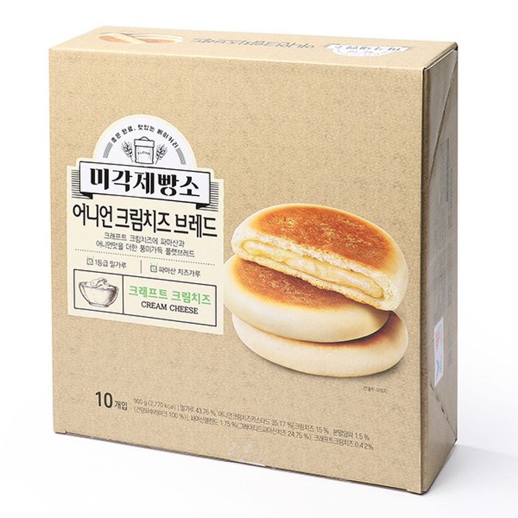 삼립 미각제빵소 어니언 크림 치즈 브레드 90g X 10개 홈플러스 택배배송