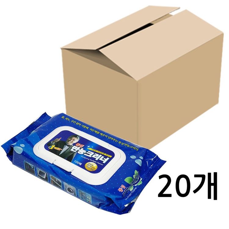 동성 N605328ebe9 실용적인 만능크리너 100매 X1박스20개 티슈형 리필 때 홈플러스 택배배송