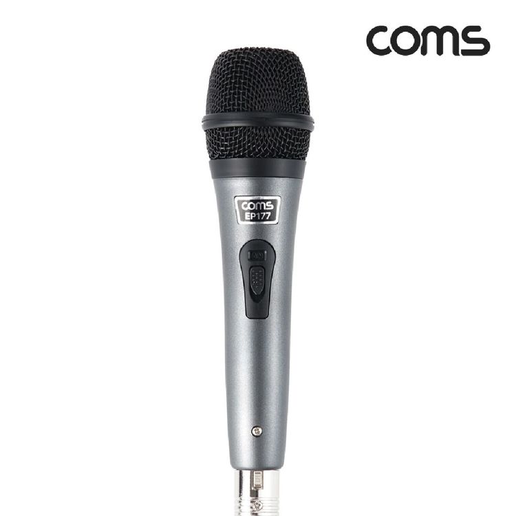 Coms 고감도 다이나믹 유선 마이크 63mm 4m 환갑마이크 칠순마이크 행사마이크 선있 홈플러스 택배배송