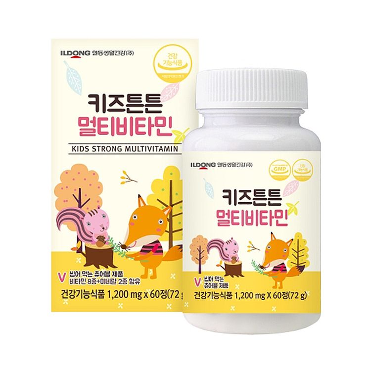 일동생활건강 키즈 튼튼 멀티비타민 60정 홈플러스 택배배송