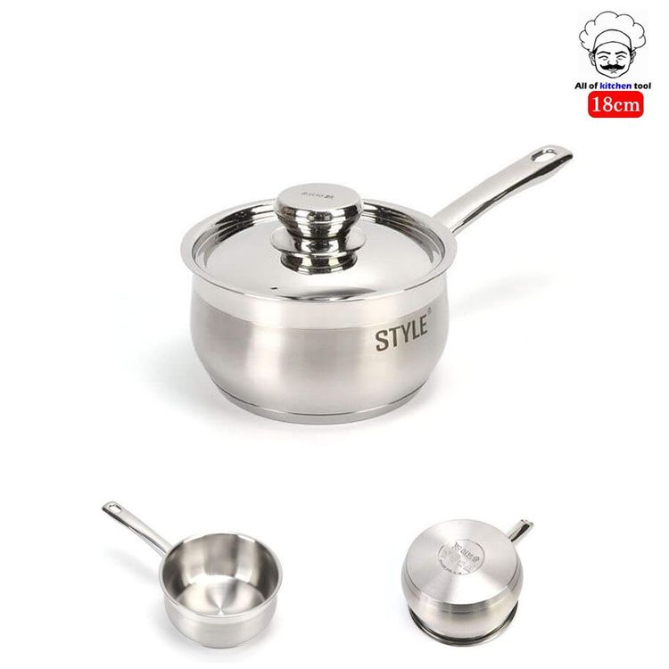 러브송 삼중스텐 스타일 편수냄비인덕션겸용 18cm 홈플러스 택배배송