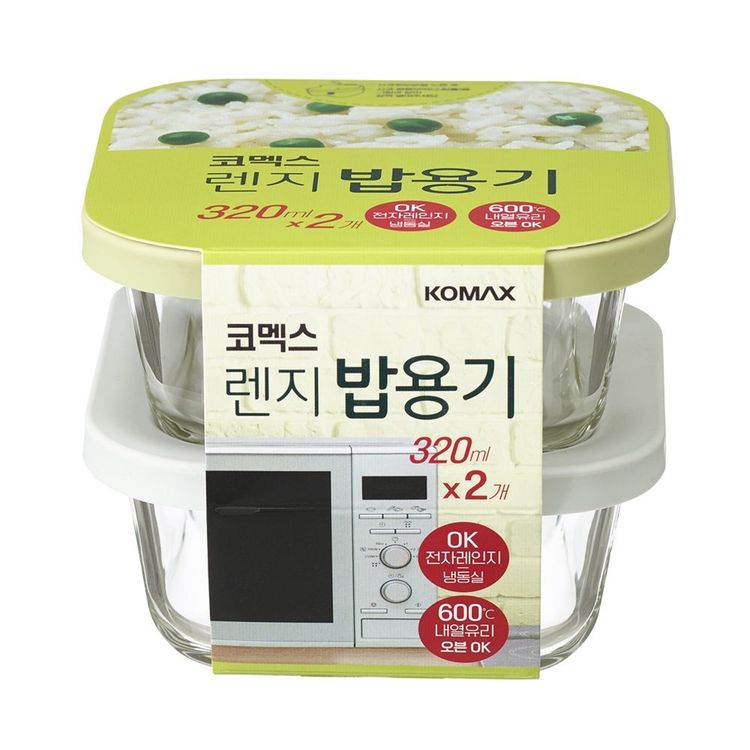 코멕스 렌지 밥용기 정 320ml 2P | 홈플러스 택배배송