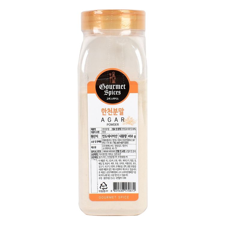 고메스파이스 한천 분말 450g 한천가루 우뭇가라시 젤리 홈플러스 택배배송