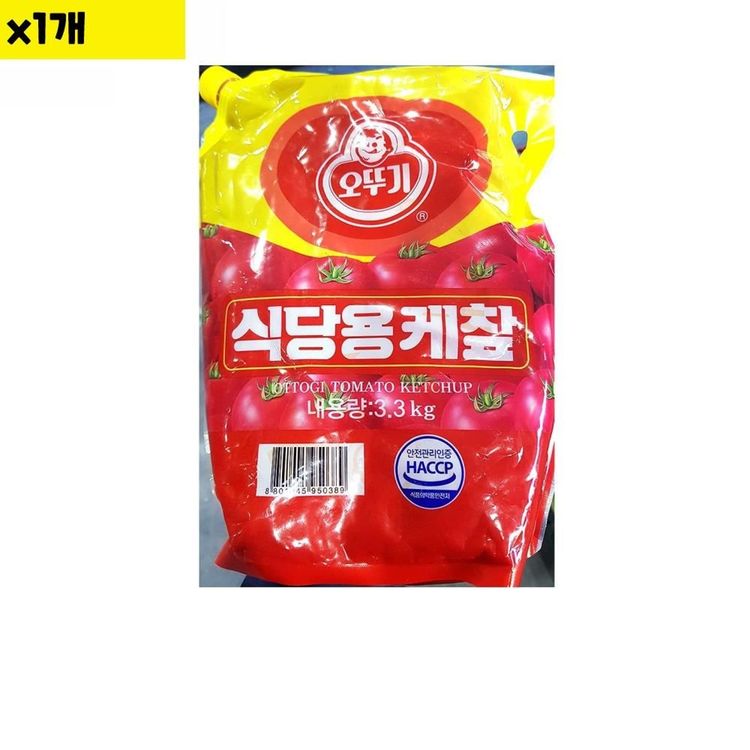 토마토케찹 오뚜기 파우치 33kg 1개 홈플러스 택배배송