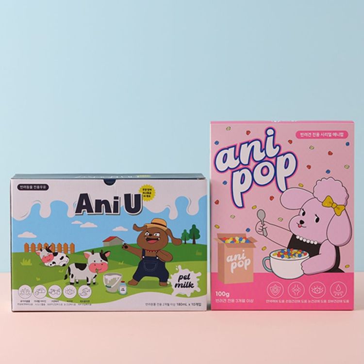 강아지스낵 강아지 애니유 애니팝 세트 저알러지 펫밀크 간식 홈플러스 택배배송