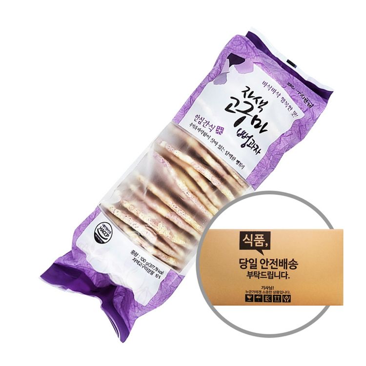 신영제과 자색고구마뻥과자 100g 15개입 박스 홈플러스 택배배송