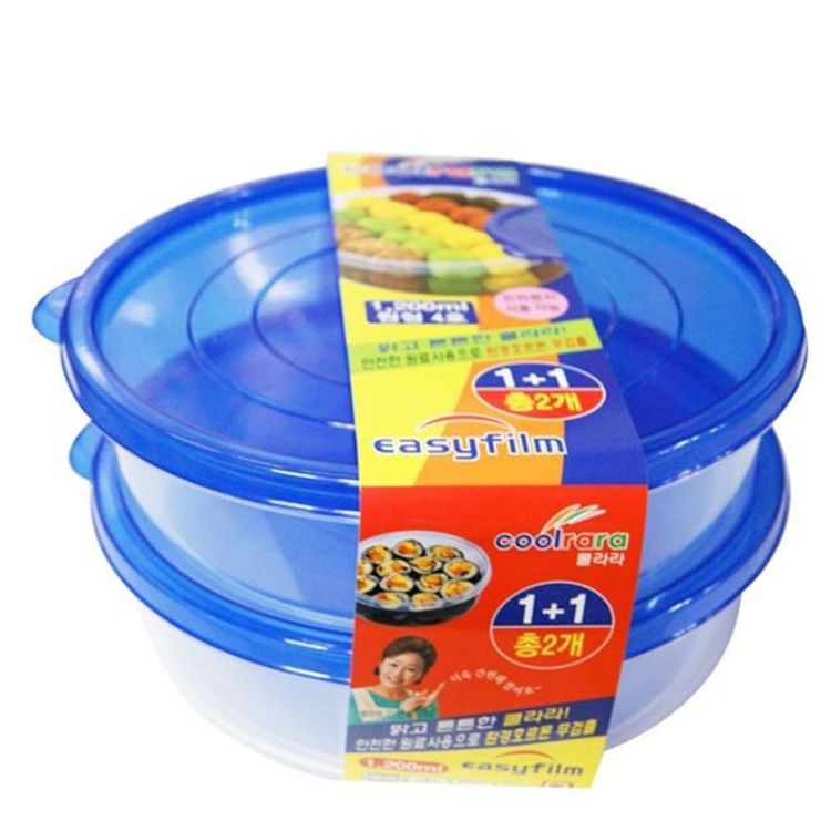 김치통 보관용기 반찬통 밀폐용기 1200ml 원형4호 홈플러스 택배배송