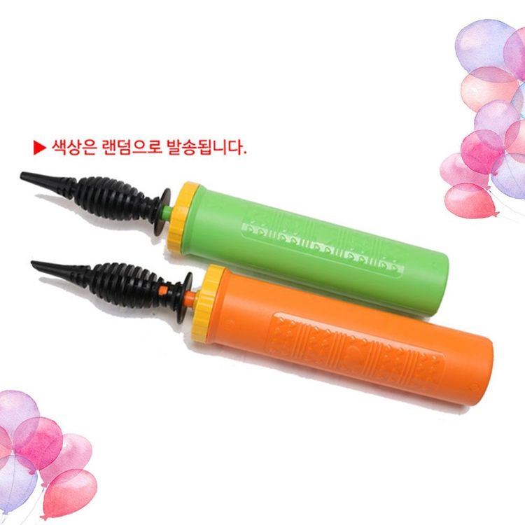 풍선손펌프 2개랜덤 풍선바람넣기 공기주입 휴대용 홈플러스 판매자택배